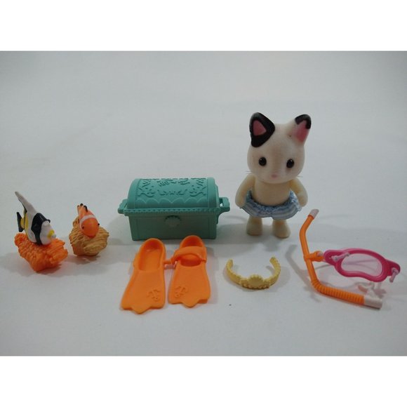 li'l woodzeez | Toys | Calico Critters Sylvanian Families Tuxedo Cat ...
